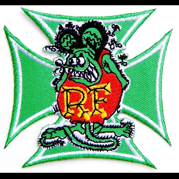 Accessories | Rat Fink Patch Iron On Hot Rod Badge Diy Car | Poshmark